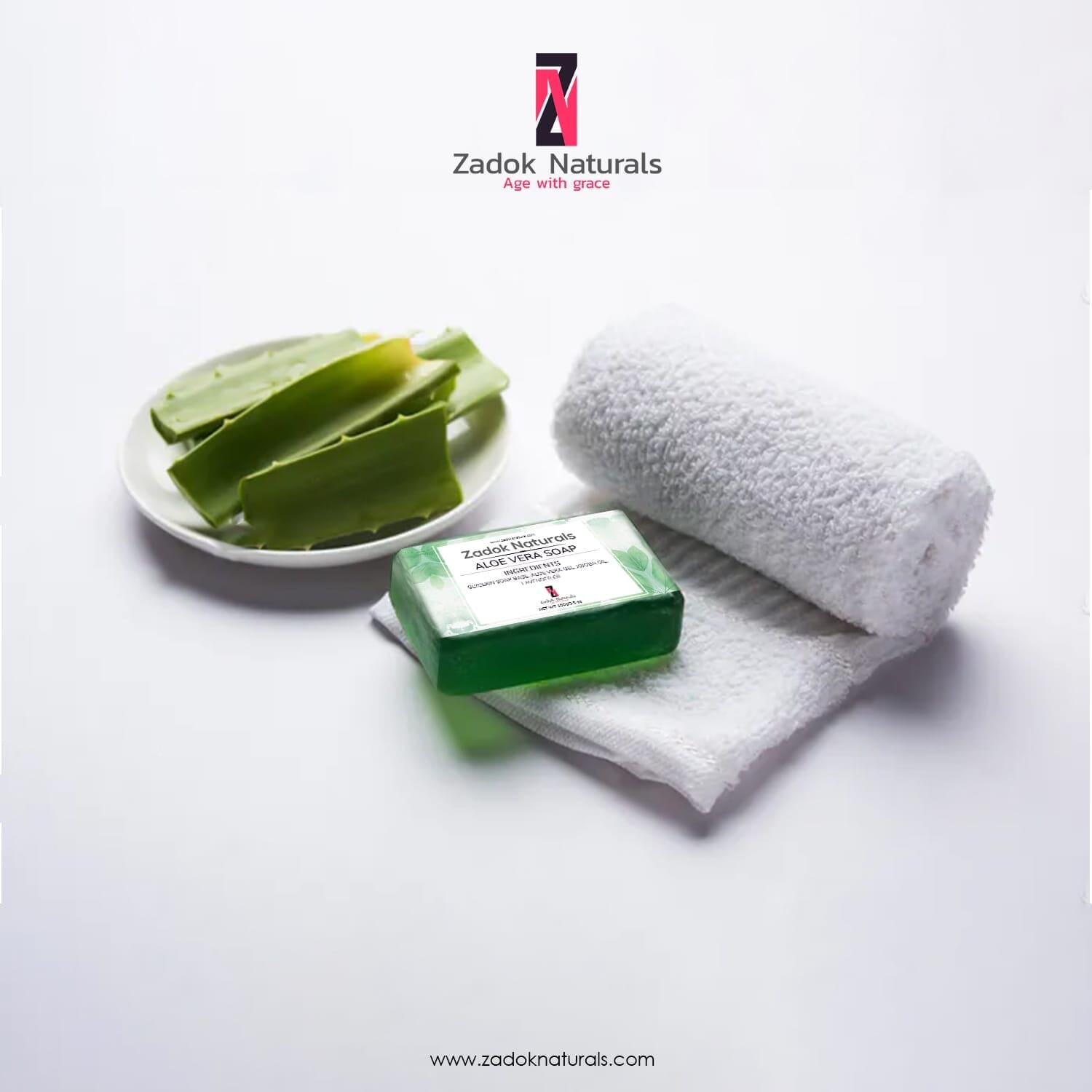 Aloe Vera Soap – ZADOK’S NATURAL
